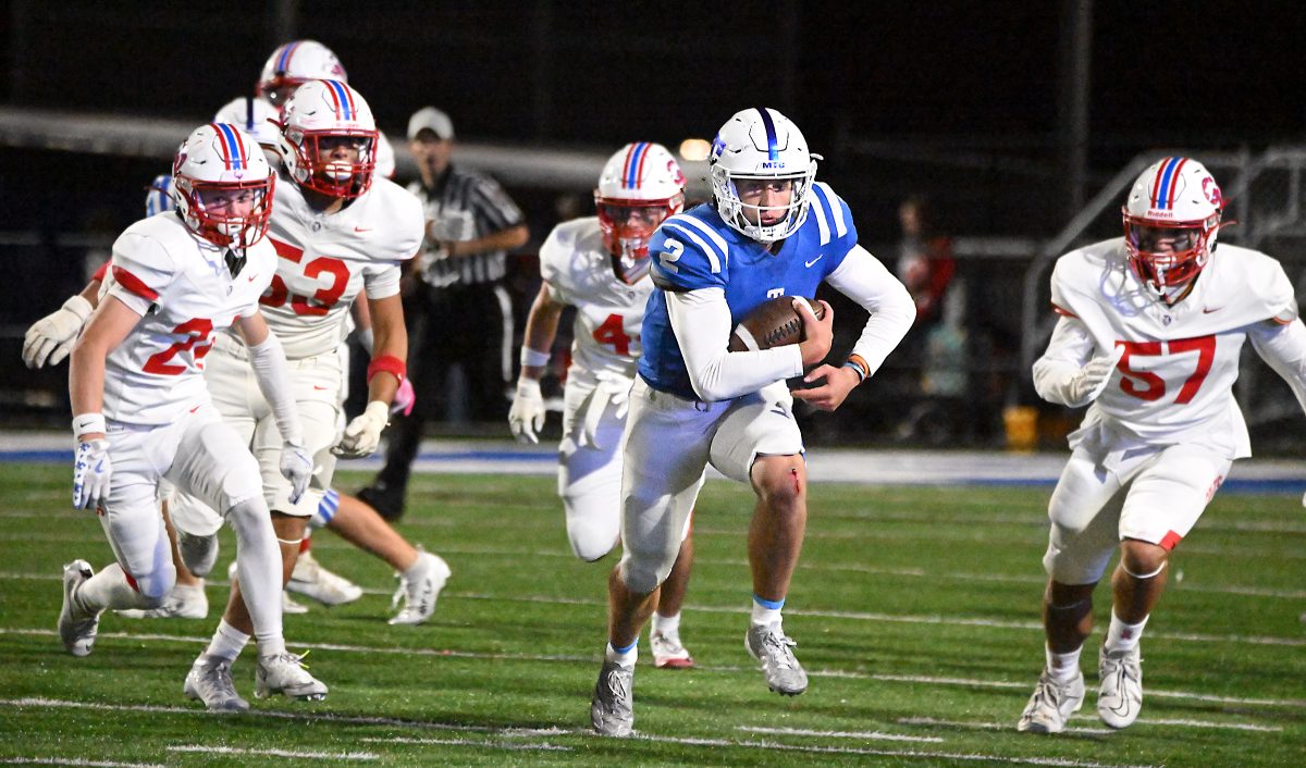 Trinity ground game chews up key win over CV - Observer-Reporter